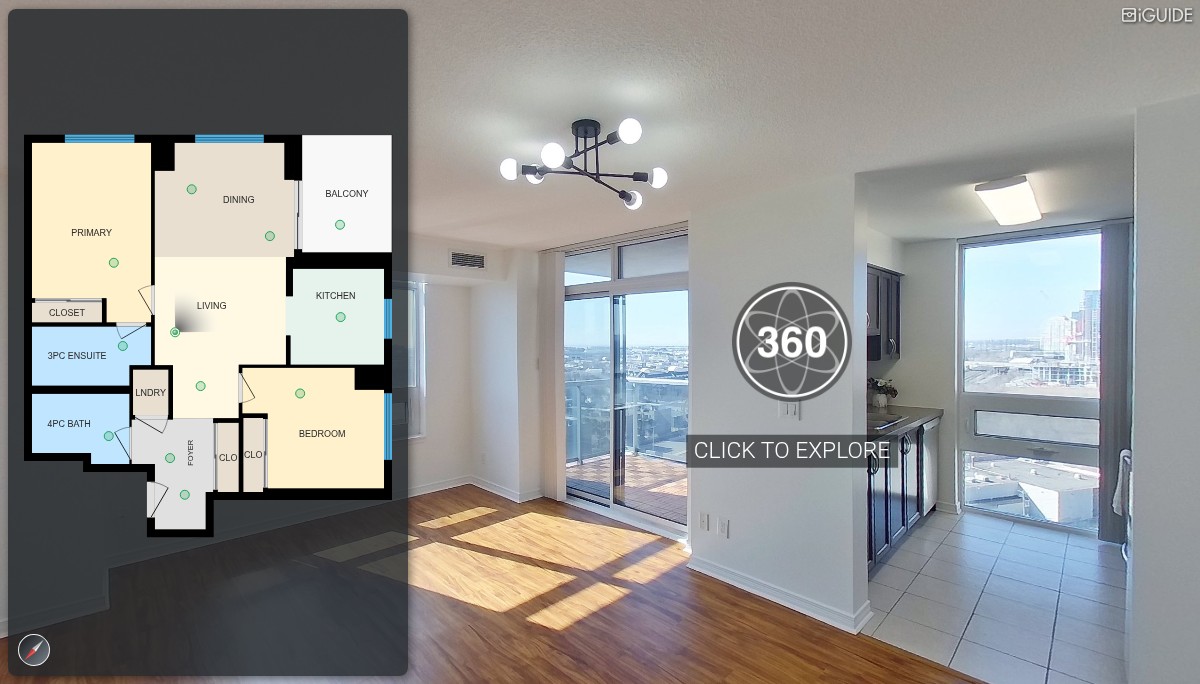 iGUIDE 3D Tour for 3 Michael Power Pl, Toronto, ON