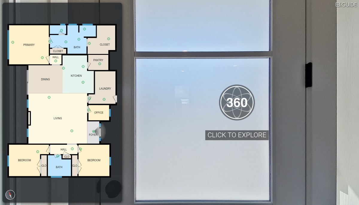 iGUIDE 3D Tour for 406 S Big Star Ln, Eagle, ID