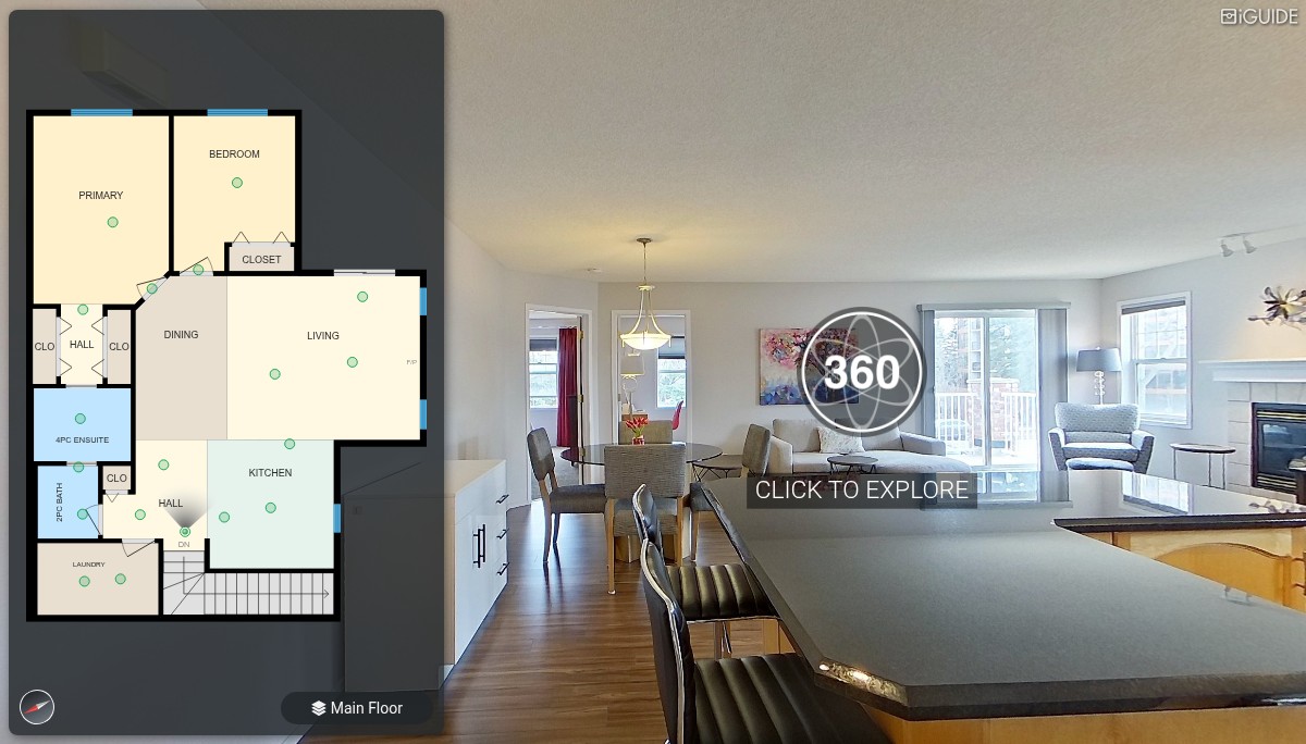 iGUIDE 3D Tour for 4101-7171 Coach Hill Rd SW, Calgary, AB