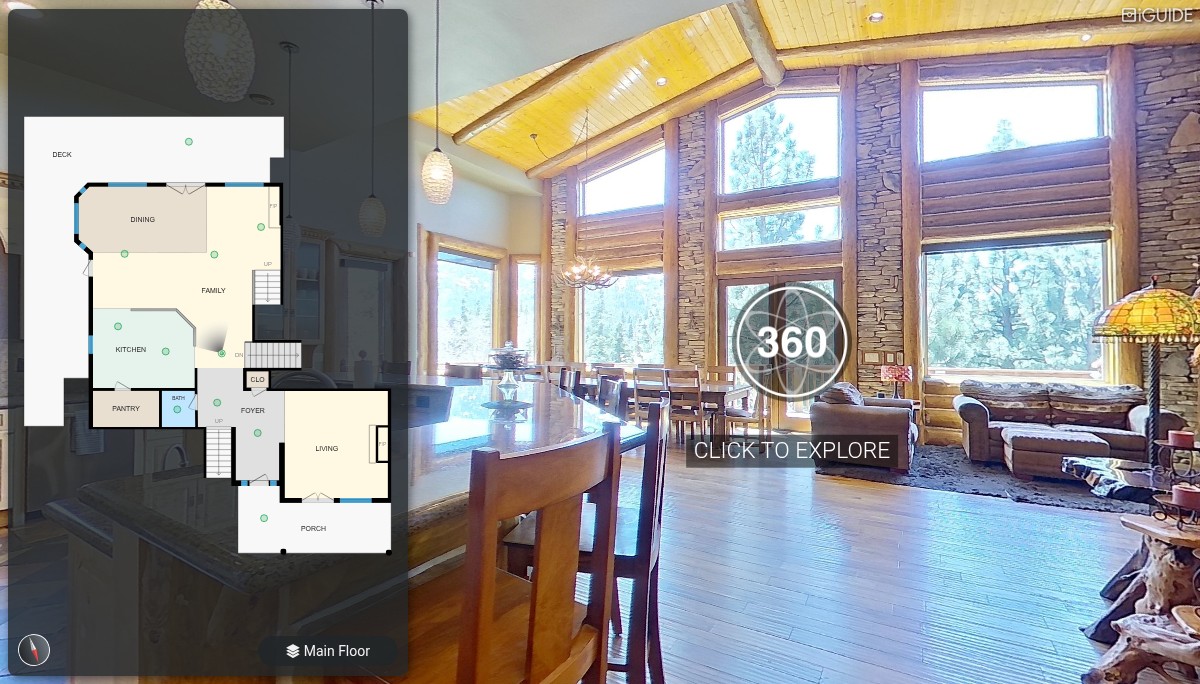 iGUIDE 3D Tour for 43653 Colusa Dr, Big Bear Lake, CA