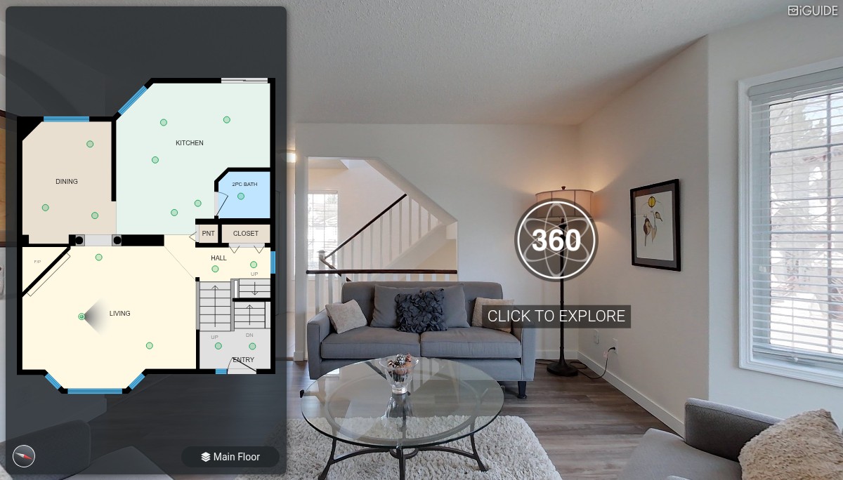 iGUIDE 3D Tour for 43-1237 Carter Crest Rd NW, Edmonton, AB