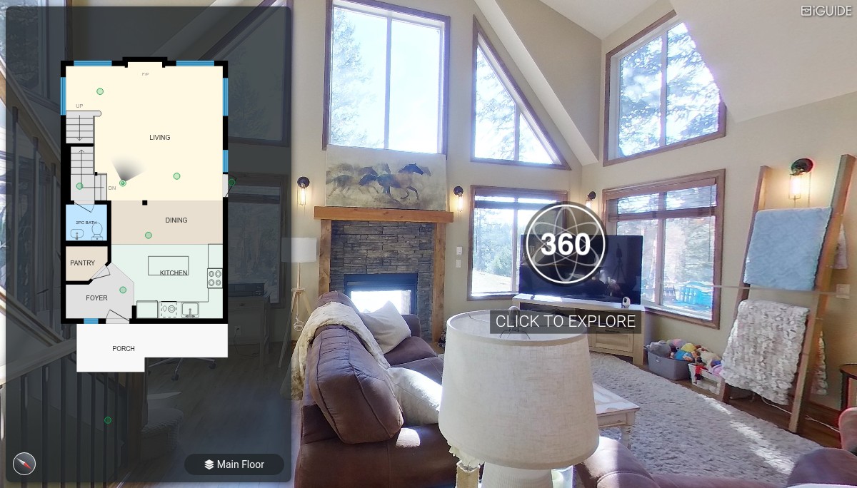 iGUIDE 3D Tour for 43-4868 Riverview Dr., Edgewater, BC