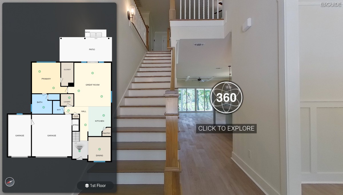 iGUIDE 3D Tour for 43 Belle Island Way, Richmond Hill, GA 31324