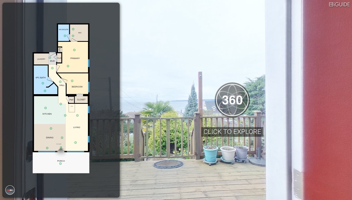 iGUIDE 3D Tour for 4548 Harvie Ave, Powell River, BC
