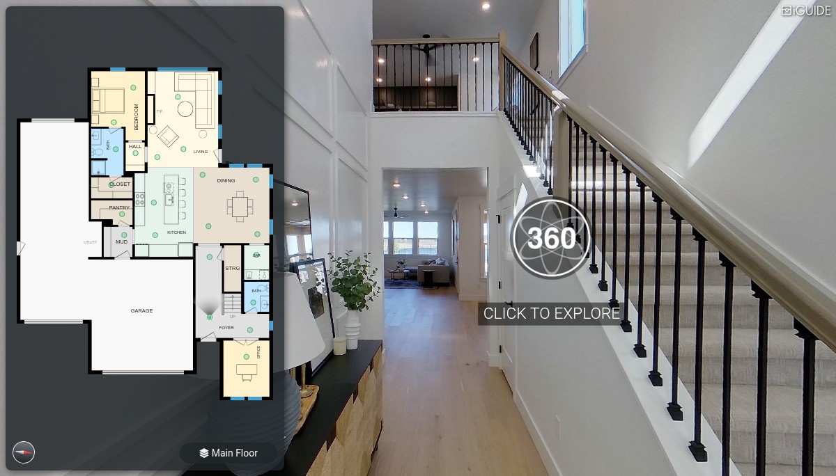 iGUIDE 3D Tour for 461 S Quincannon Ln, Star, ID