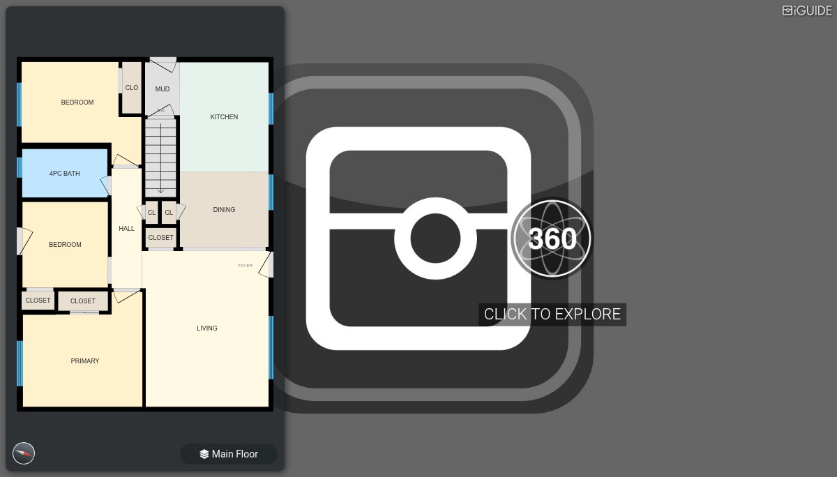 iGUIDE 3D Tour for 4702 50a St, Kitscoty, AB