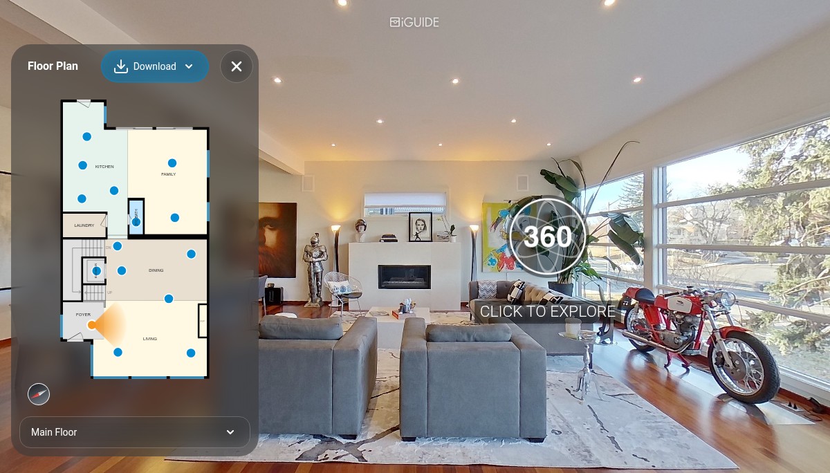 iGUIDE 3D Tour for 4712 Elbow Dr SW, Calgary, AB