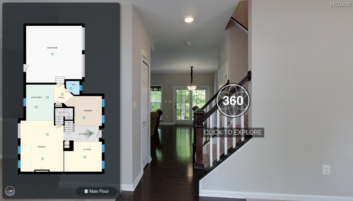 iGUIDE 3D Tour for 496 Pitt Ct, Odenton, MD