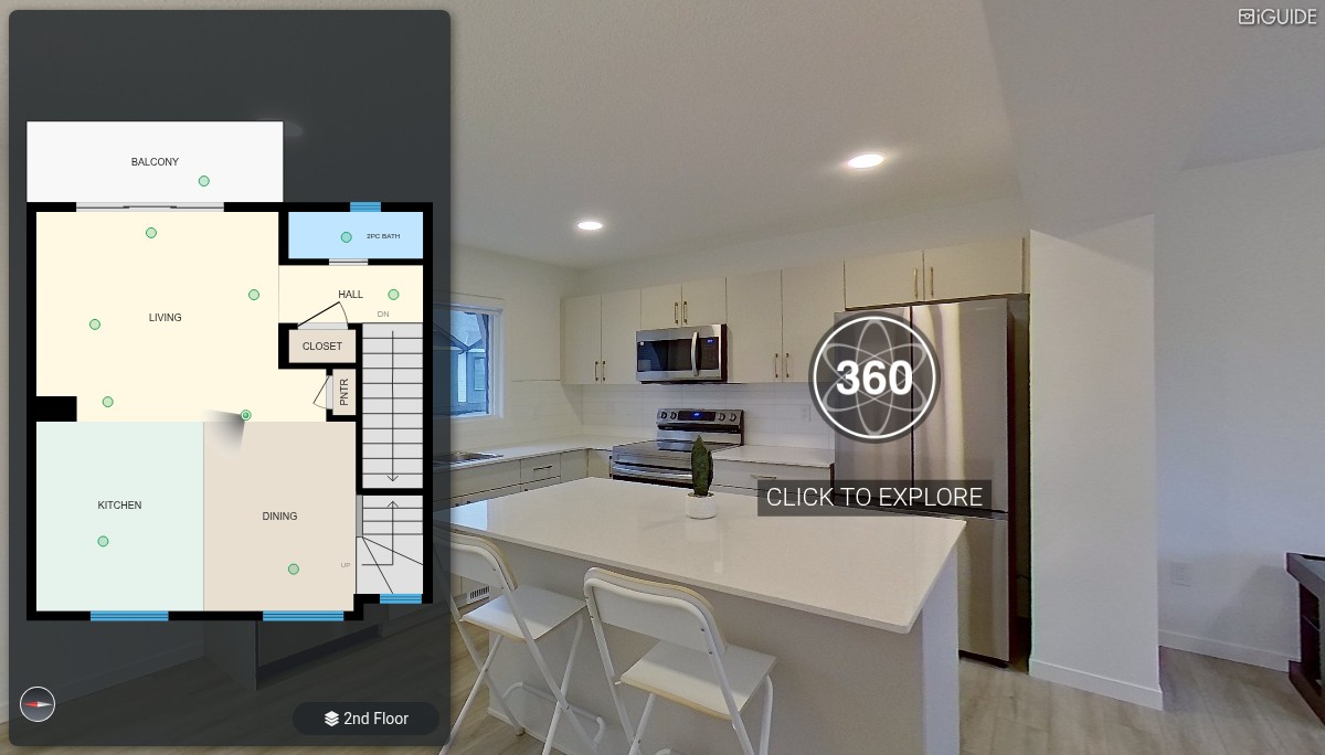 iGUIDE 3D Tour for 52-1025 Secord Promenade, Edmonton, AB
