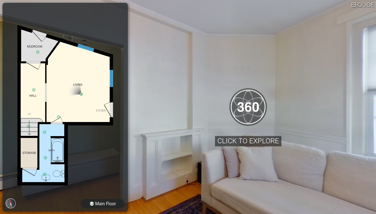 iGUIDE 3D Tour for 530 State Street, Portsmouth, NH