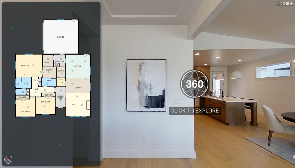 iGUIDE 3D Tour for 531 S Proctor Ln, Eagle, ID