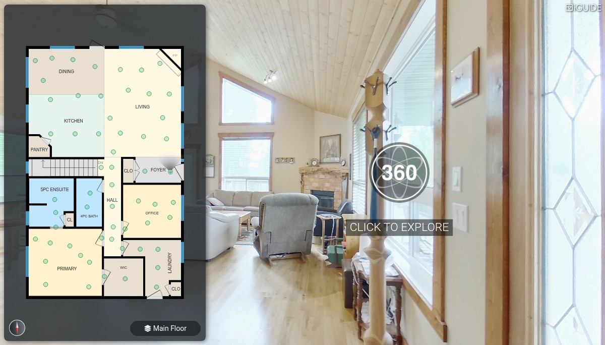 iGUIDE 3D Tour for 53406 Range Rd 35A, Gunn, AB