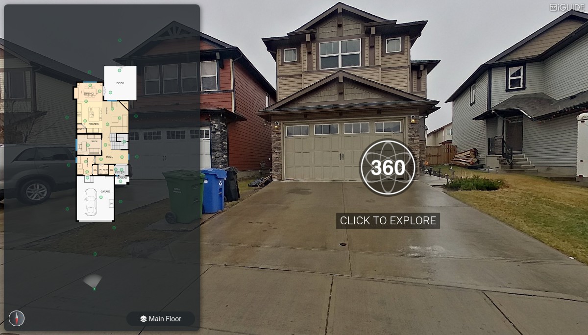 iGUIDE 3D Tour for 53 Skyview Shores Terrace, Calgary, AB