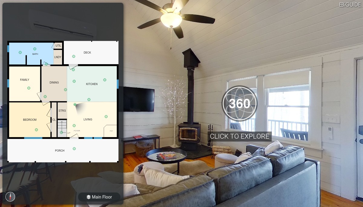 iGUIDE 3D Tour for 55 Clover Trail, Marshall, NC