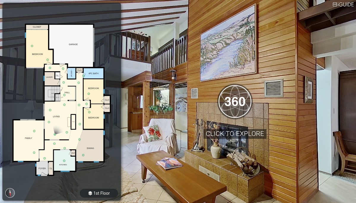 iGUIDE 3D Tour for 5719 172 St NW, Edmonton, AB