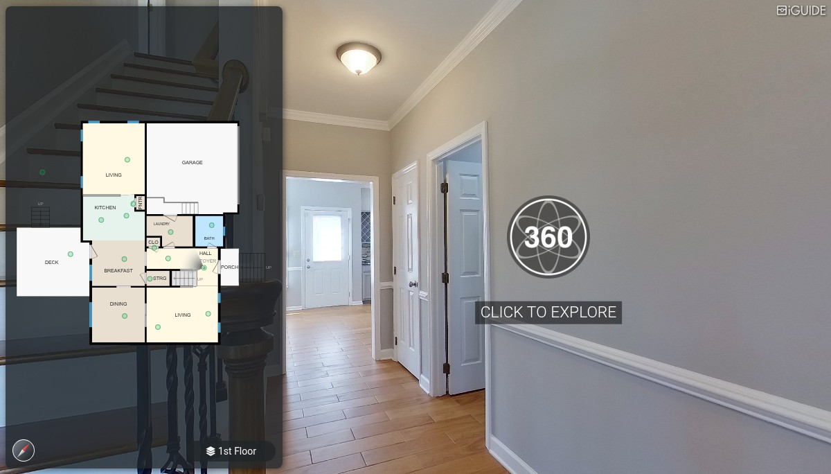 iGUIDE 3D Tour for 604 Chadbourne Dr, Durham, NC