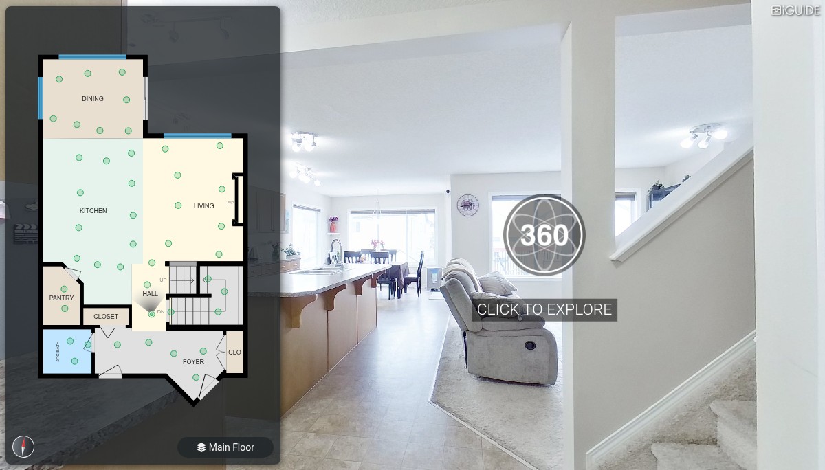 iGUIDE 3D Tour for 6136 12 Ave SW, Edmonton, AB