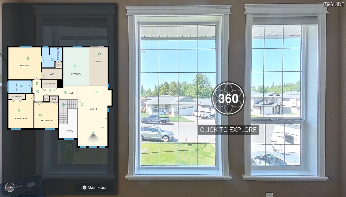 iGUIDE 3D Tour for 6247 Monterey Rd W, Prince George, BC