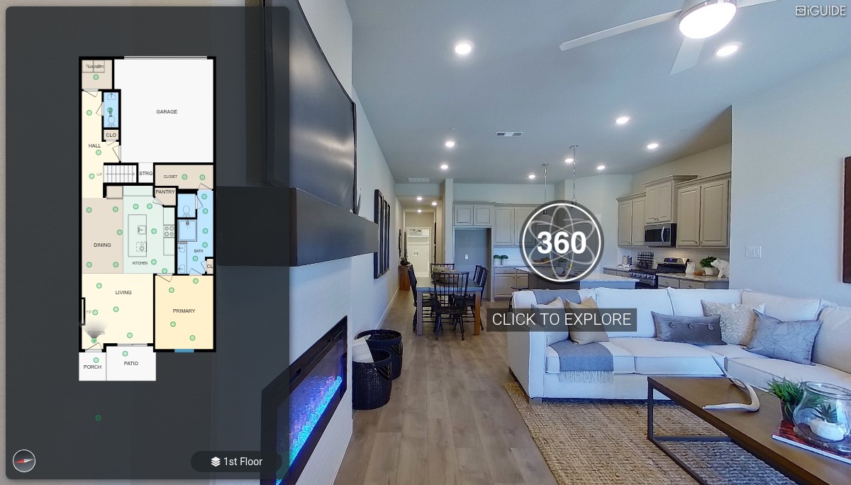 iGUIDE 3D Tour for 633 Casey Way, Wylie, TX