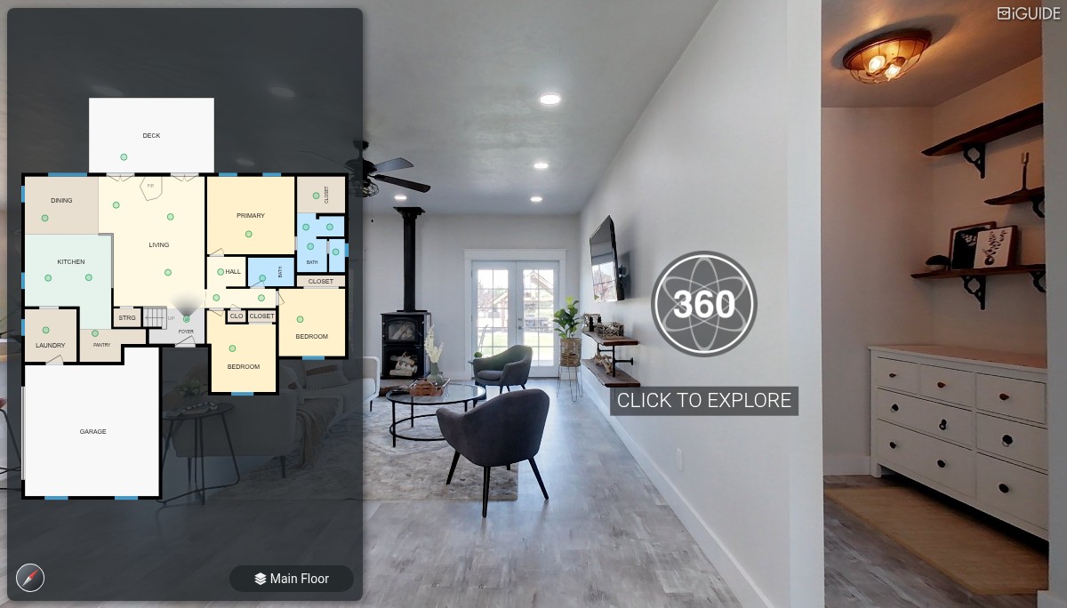 iGUIDE 3D Tour for 6790 Locust Ln, Nampa, ID