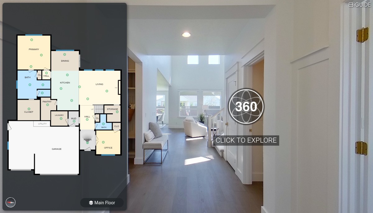 iGUIDE 3D Tour for 6822 N Willowside Ave, Meridian, ID