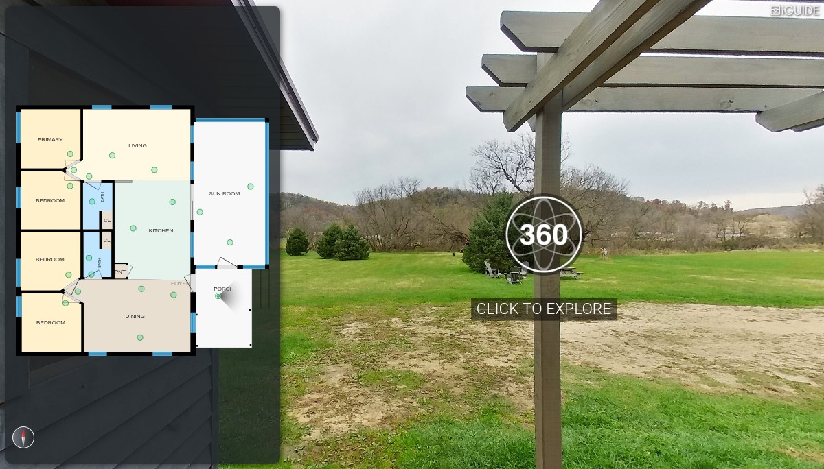iGUIDE 3D Tour for 865 US-61, Readstown, WI