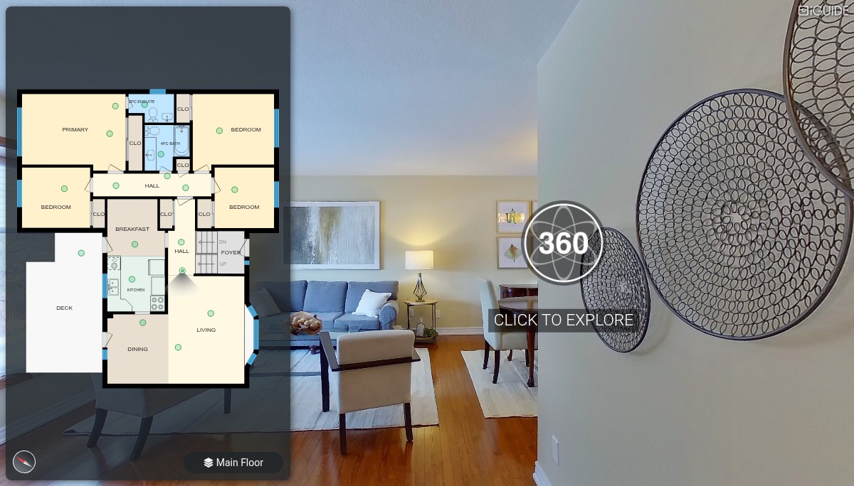 iGUIDE 3D Tour for 74 Old King Rd, Bolton, ON