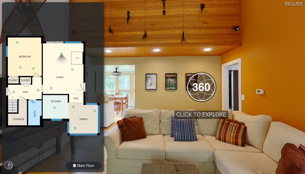 iGUIDE 3D Tour for 8020 Mason Ln, Whitmore Lake, MI