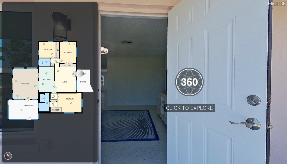 iGUIDE 3D Tour for 809 E 5th St, Englewood, FL