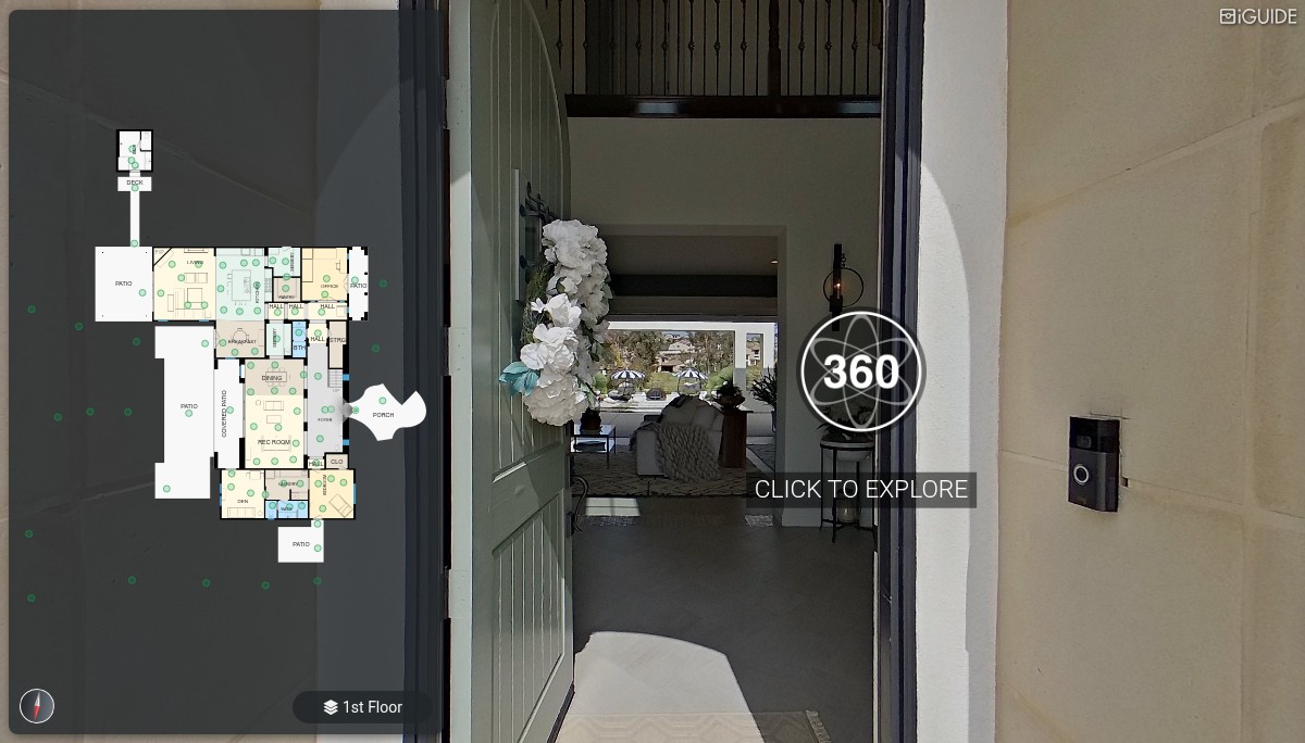 iGUIDE 3D Tour for 8366 The Landing Way, San Diego, CA