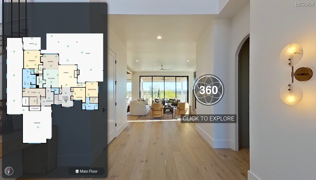 iGUIDE 3D Tour for 8446 W Happy Day Dr, Meridian, ID