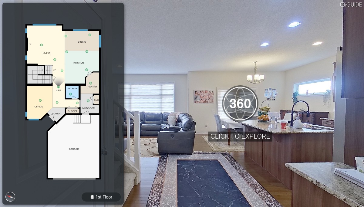 iGUIDE 3D Tour for 8535 216 St NW, Edmonton, AB