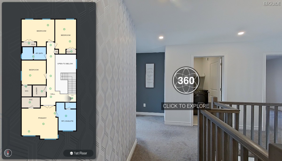 iGUIDE 3D Tour for 861 Atrium Ridge, Ottawa, ON