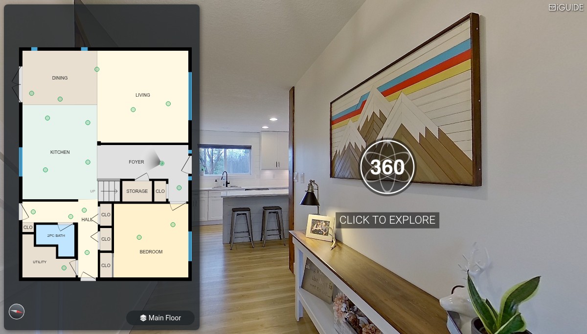 iGUIDE 3D Tour for 8645 Tabor Glen Dr, Prince George, BC