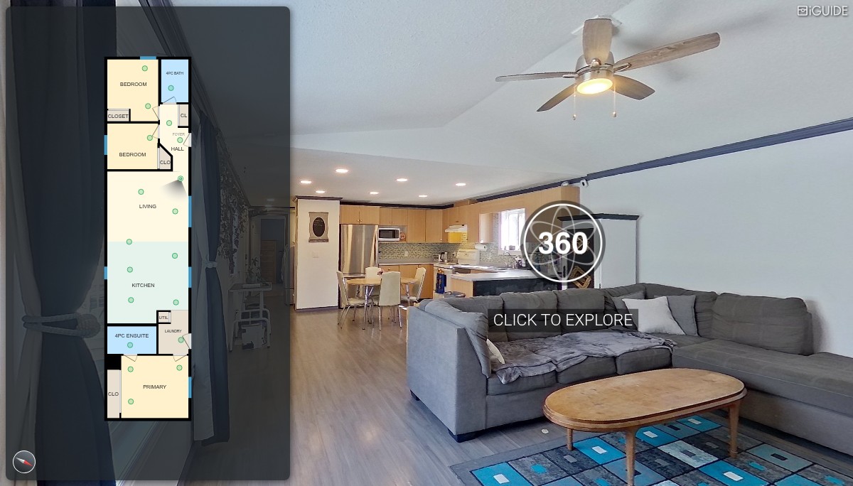 iGUIDE 3D Tour for 8 Meadow Crescent NW, Edmonton, AB