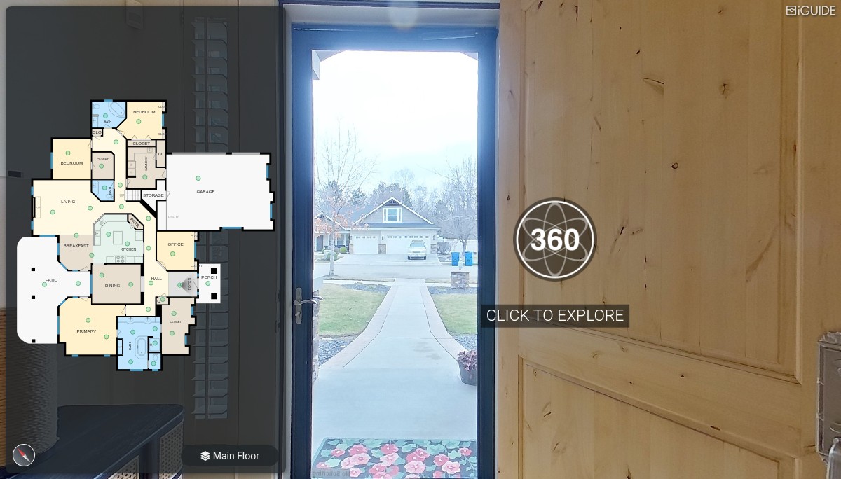 iGUIDE 3D Tour for 939 N Grey Pebble Way, Eagle, ID