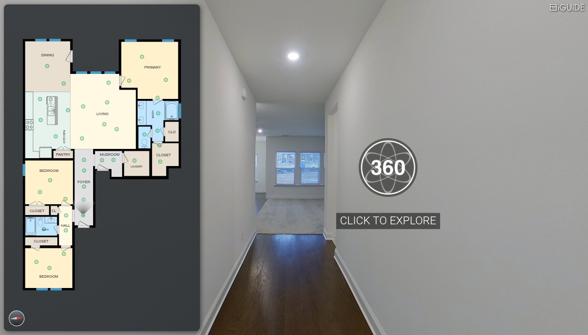 iGUIDE 3D Tour for - Montgomery Plan, Goodall Homes, TN