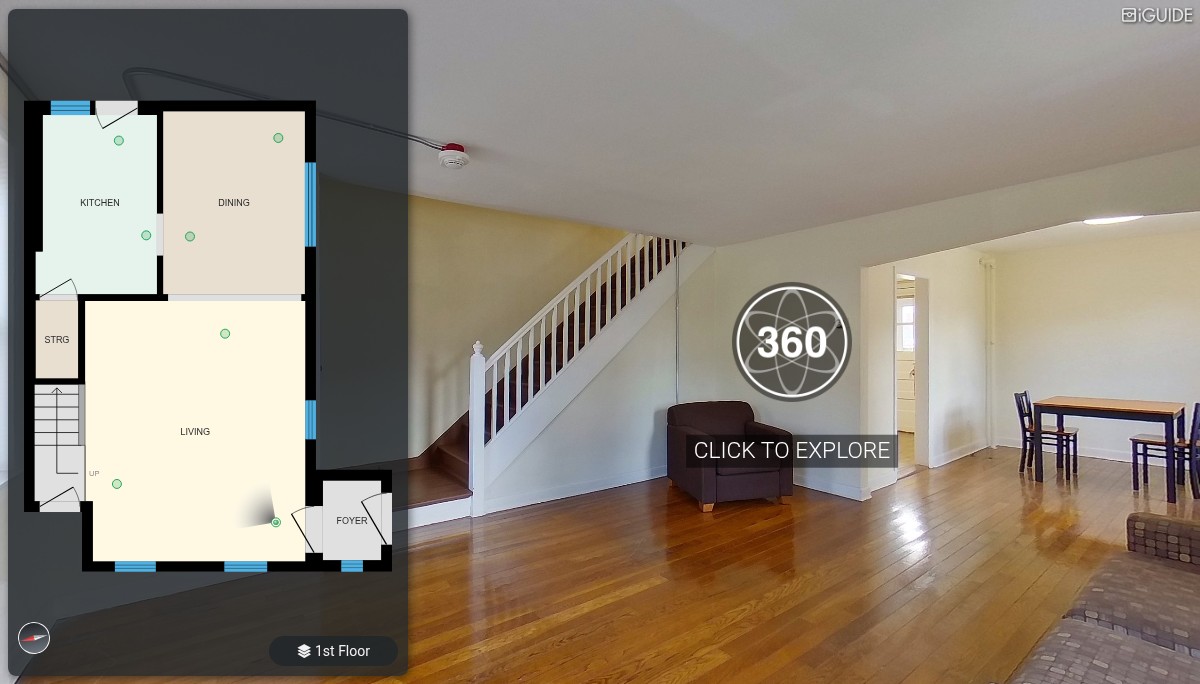 iGUIDE 3D Tour for WPI Townhouses 2 Bedroom