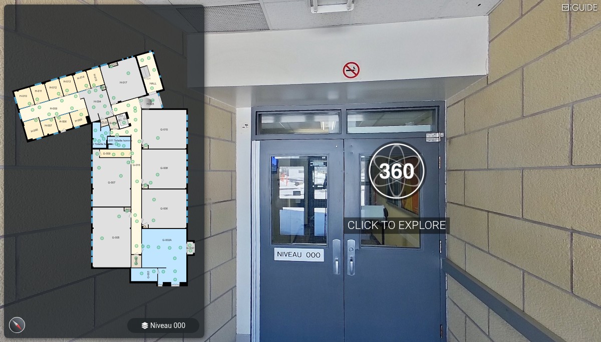 iGUIDE 3D Tour for Aile H et Aile G-30 boulevard du séminaire, Saint ...