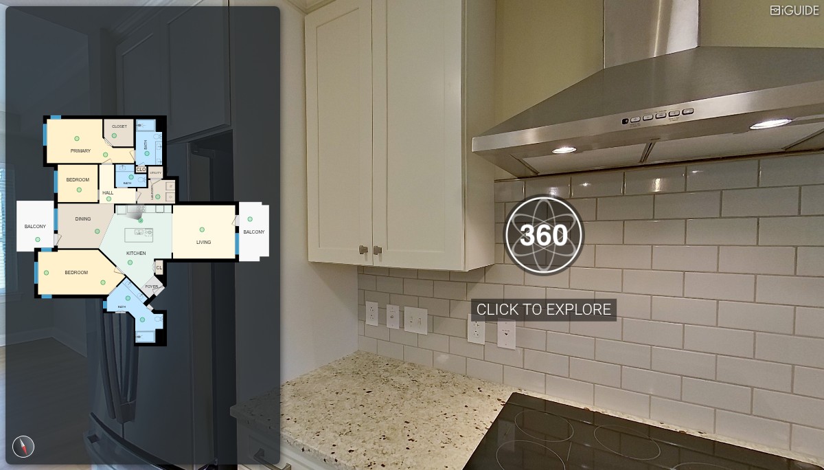 iGUIDE 3D Tour for Bldg. 9 Unit 302-1400 Bold Rock Drive, Winchester, VA