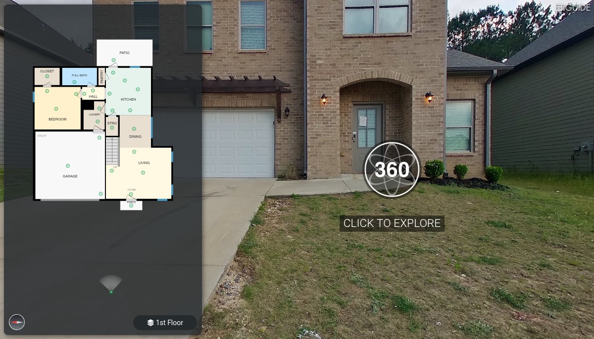 iGUIDE 3D Tour for 11437 Crimson Ridge Rd, Brookwood, AL