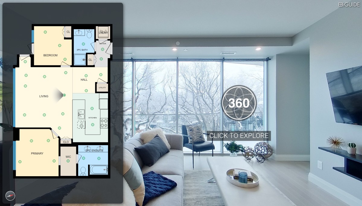 iGUIDE 3D Tour for 403-637 University Drive