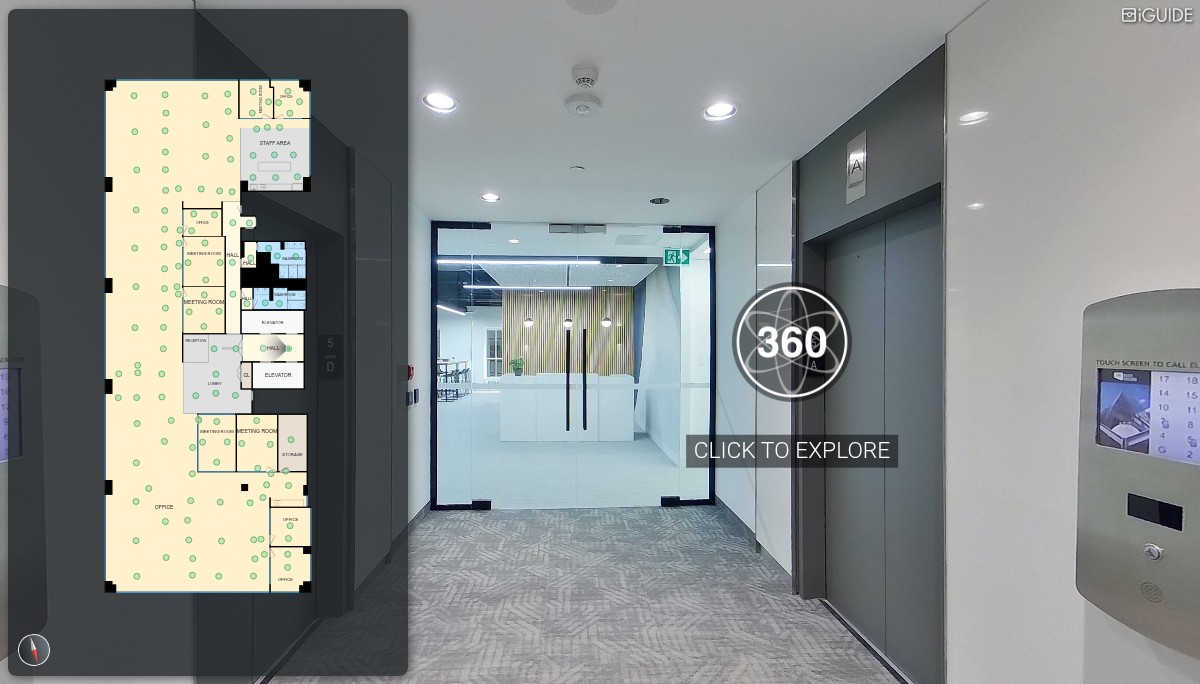 iGUIDE 3D Tour for 500-155 University Ave, Toronto, ON