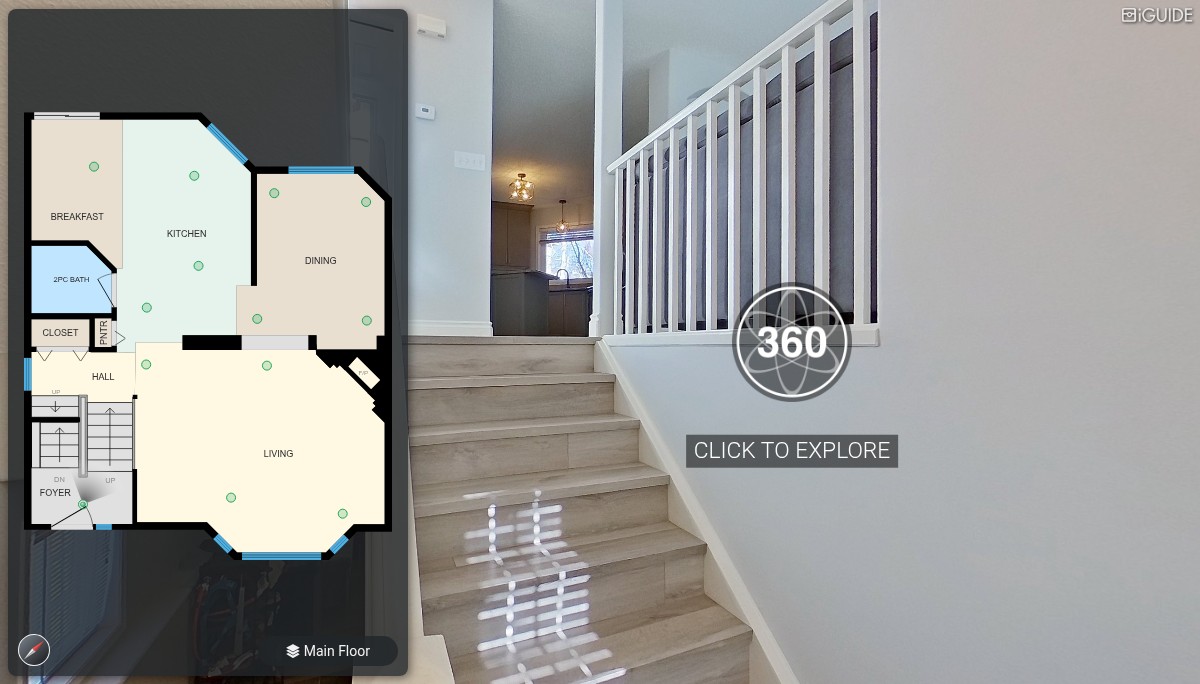 iGUIDE 3D Tour for 42-1295 Carter Crest Rd NW, Edmonton, AB