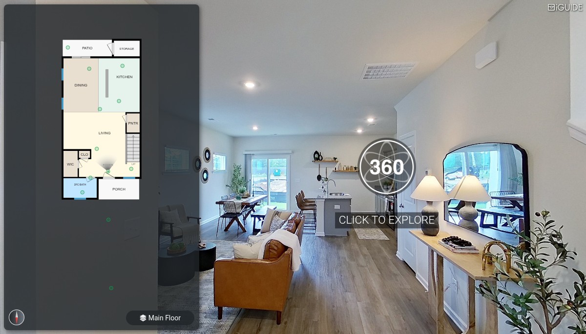 iGUIDE 3D Tour for Harbison Grove Model Home - McGuinn Homes