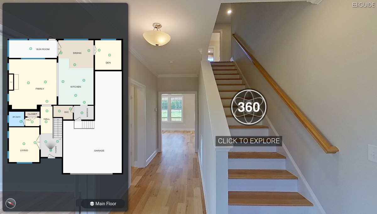 iGUIDE 3D Tour for Holston Floor Plan
