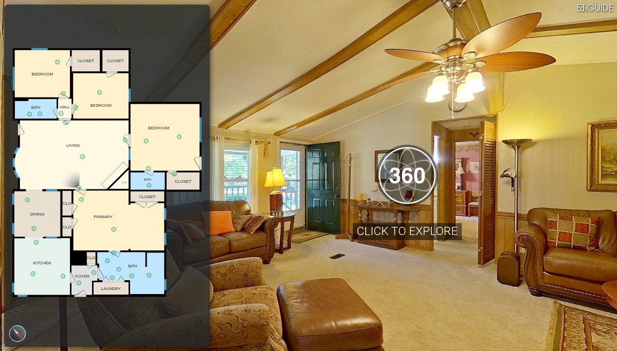 iGUIDE 3D Tour for 2231 Flat Rock Rd, Camden, SC