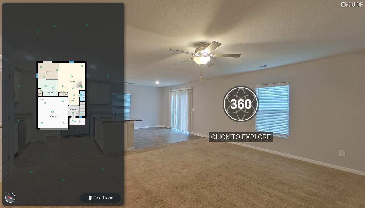 iGUIDE 3D Tour for 1422 Native Gdn Rd, Gilbert, SC
