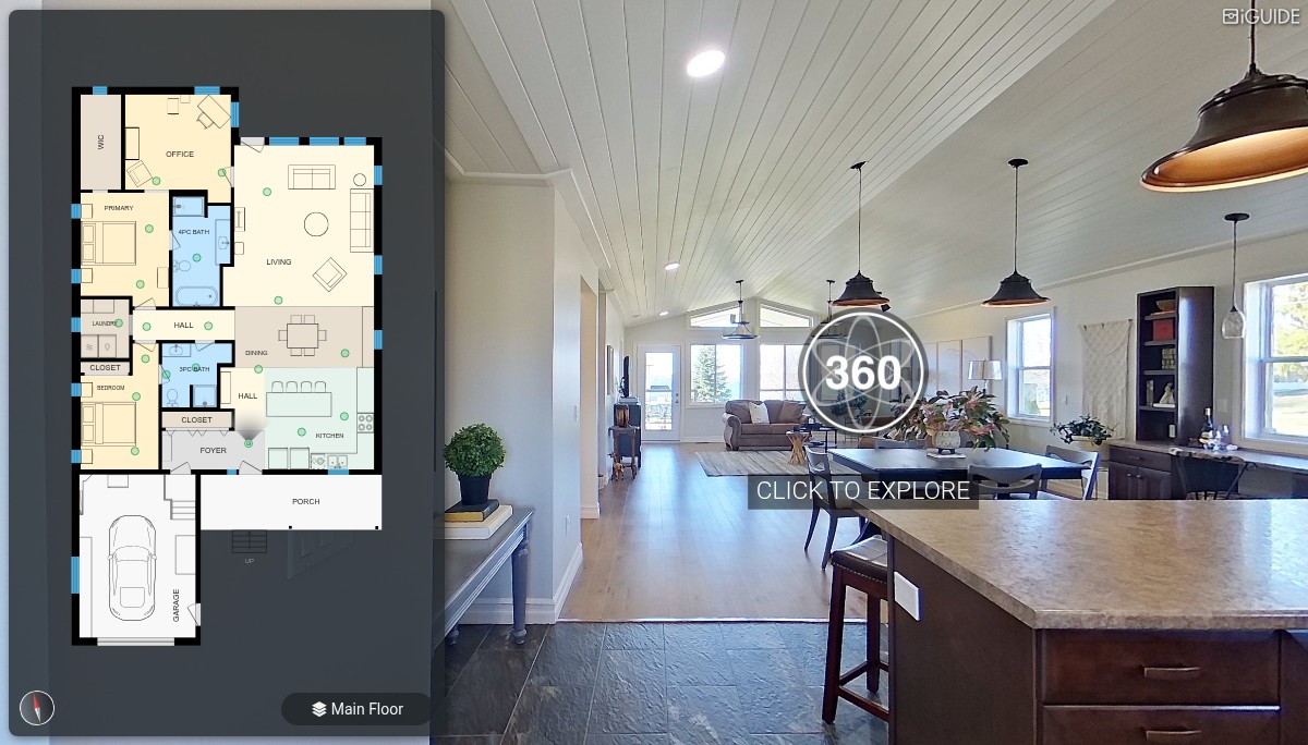 iGUIDE 3D Tour for 1649 County Rd 15, Prince Edward, ON