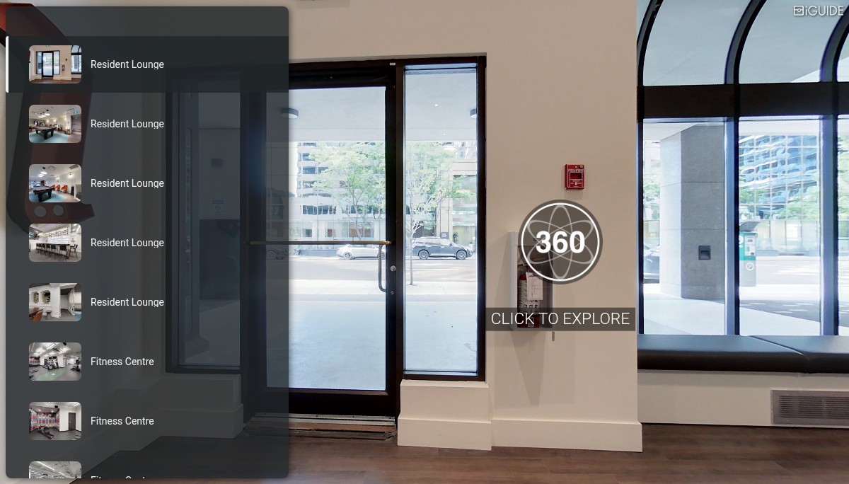 iGUIDE 3D Tour for The International, Amenities + Common Areas